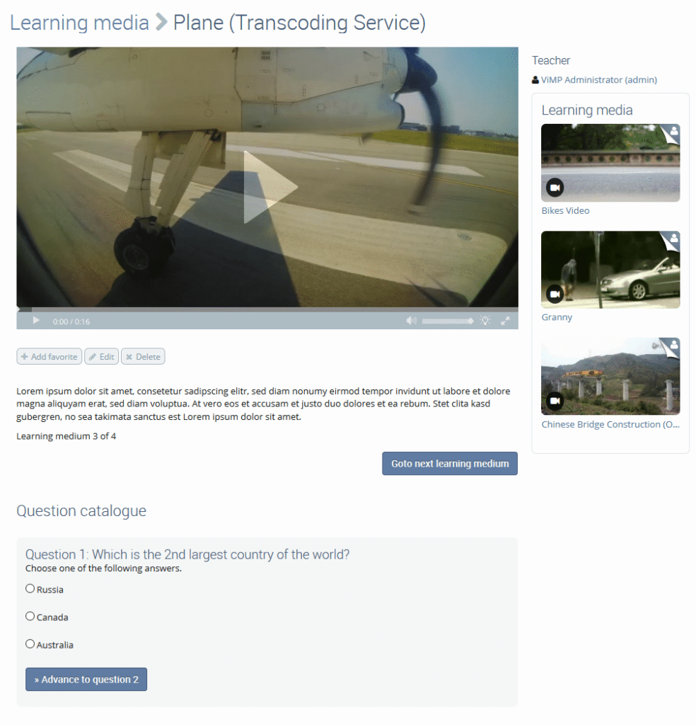 Medienbasiertes E-Learning | VIMP